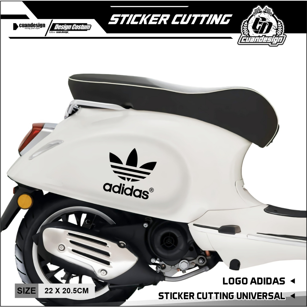 Jual STICKER CUTTING STIKER MOTOR STRIPING CUTTING VESPA SC VSP SPRINT ...