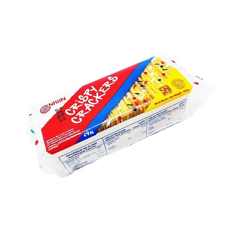 Jual Nissin Crispy Crackers 140gr Original / Biskuit/Camilan/Roti ...