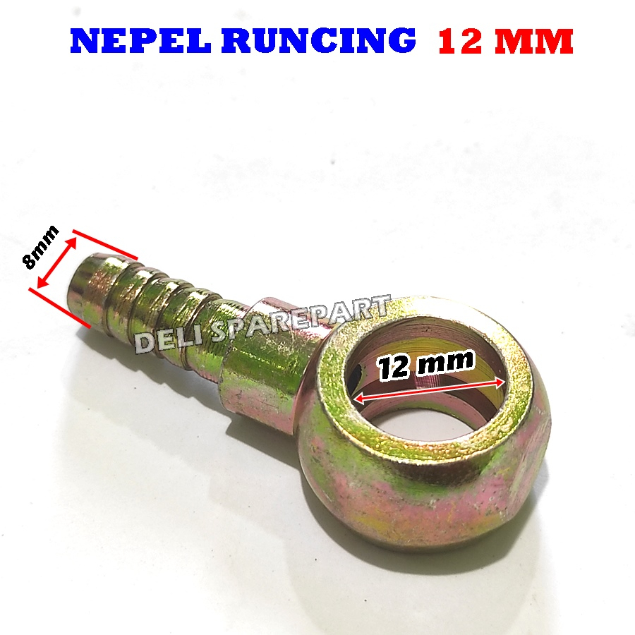 Jual Nepel Runcing Nepel Baut Banjo 12mm 12 mm | Shopee Indonesia