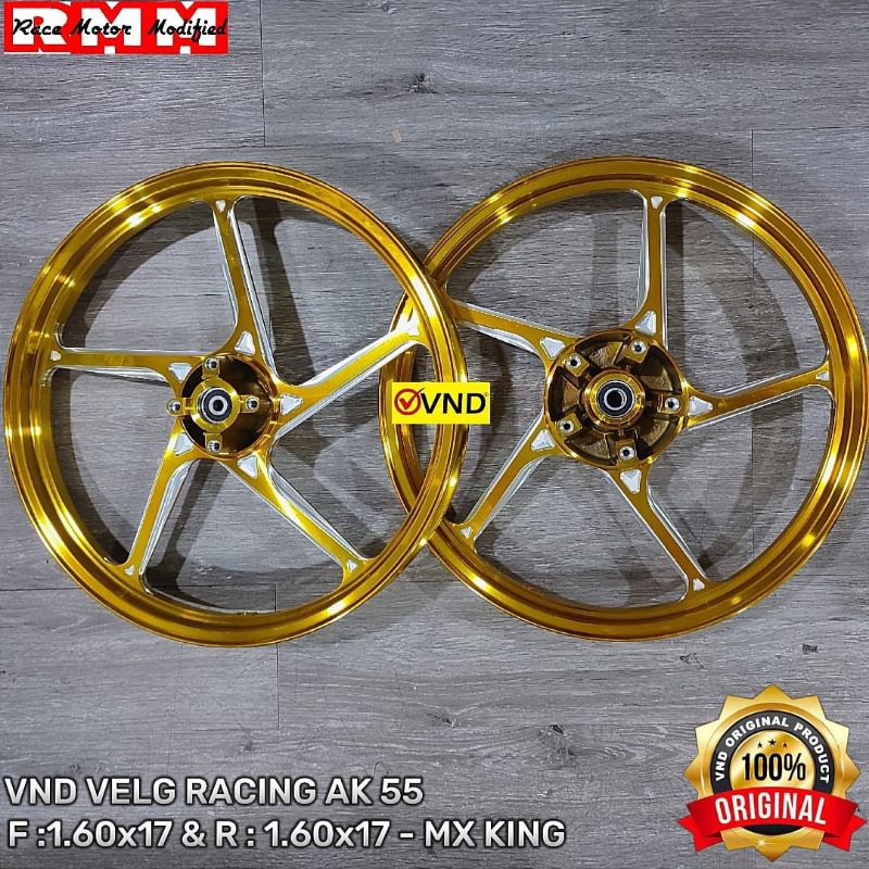 Jual velg vnd ak 55 1.60x17 & 1.60x17 mx king | Shopee Indonesia
