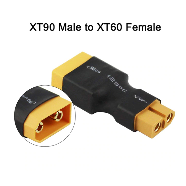 Jual Konektor Adapter Konverter converter XT90 to XT60 for Lipo Battery ...
