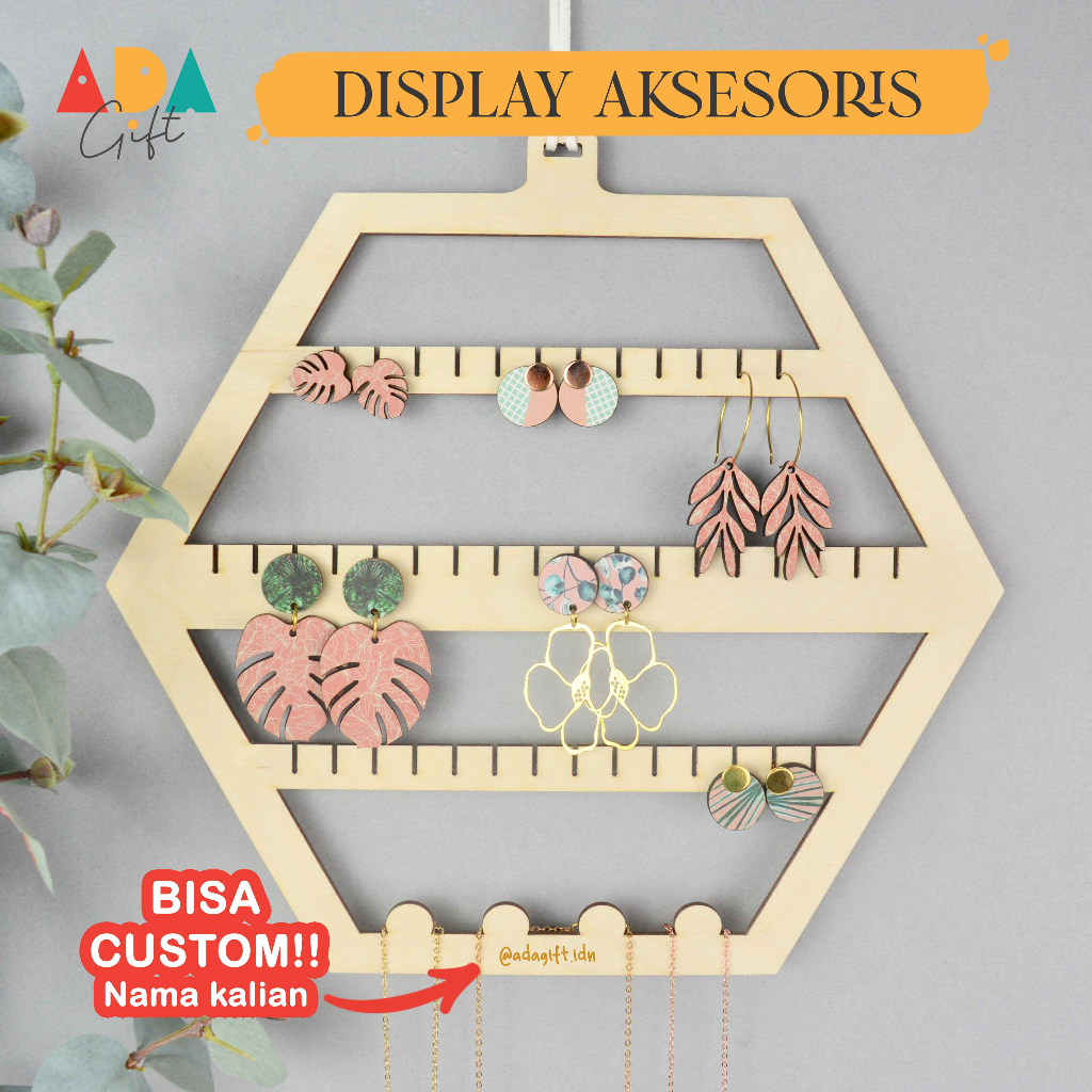 Jual Display Aksesoris Perhiasan | Bearer | Display | Kalung tempat ...