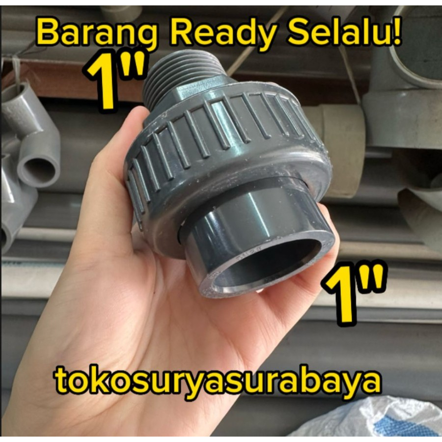Jual WATERMUR POMPA 1" x 1" WATERMOR 1" x 1" WATERMOR DRAT LUAR 1" x 1 ...