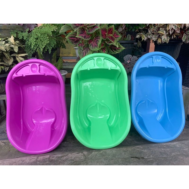 Jual Bak Mandi Bak Bayi Baru Lahir Bathtub Bayi Polin hijau biru ungu ...