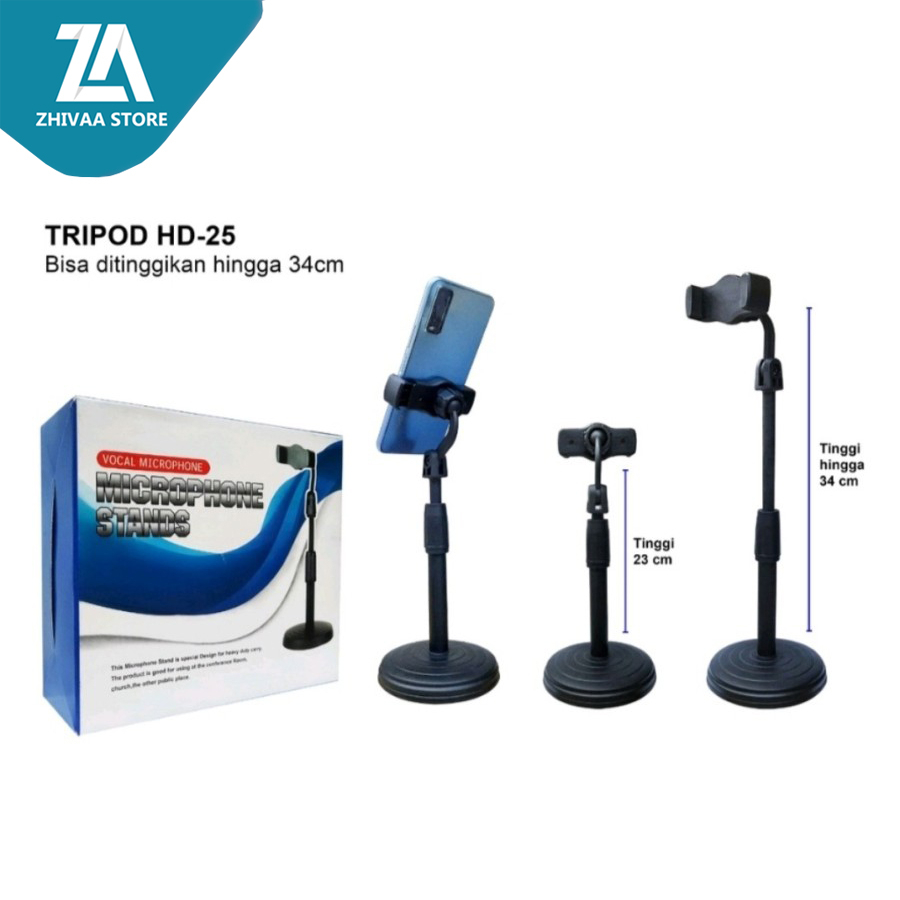 Jual Stand / Gagang Microphone | Standing Mic Smule | Phone Holder ...