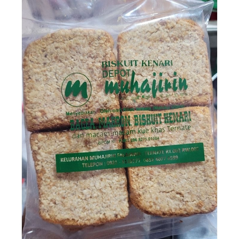 Jual Roti Kering Kenari Muhajirin ORIGINAL (Oleh-oleh Khas Ternate ...