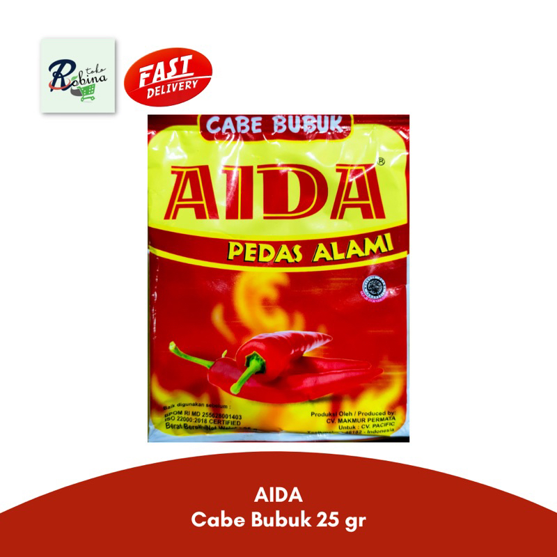 Jual AIDA Cabe Bubuk 25 gr | Shopee Indonesia