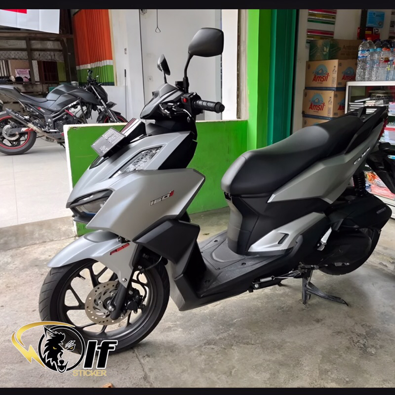 Jual sticker skotlet silver grey dop silver grey glossy scotlite profix ...