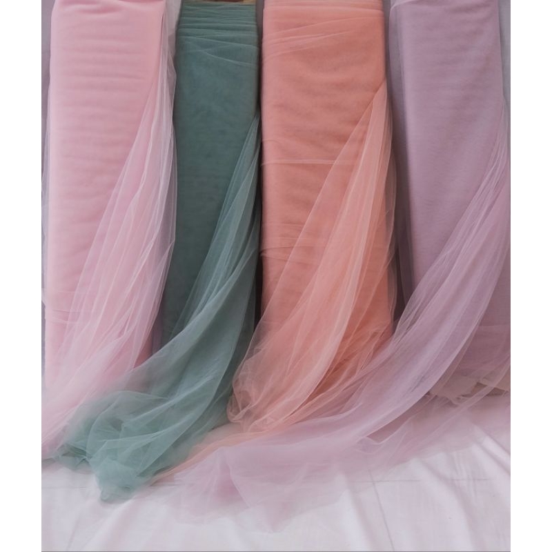 Jual kain Tile Prancis/ tile halus / tile kebaya / tile baju / tile ...