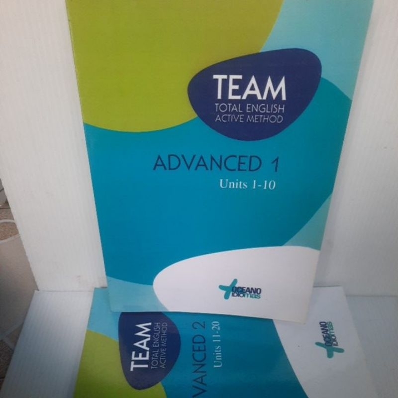 Jual TEAM TOTAL ENGLISH ACTIVE METHOD ADVANCED 1-2 Unit 1-10 -11-20 ...
