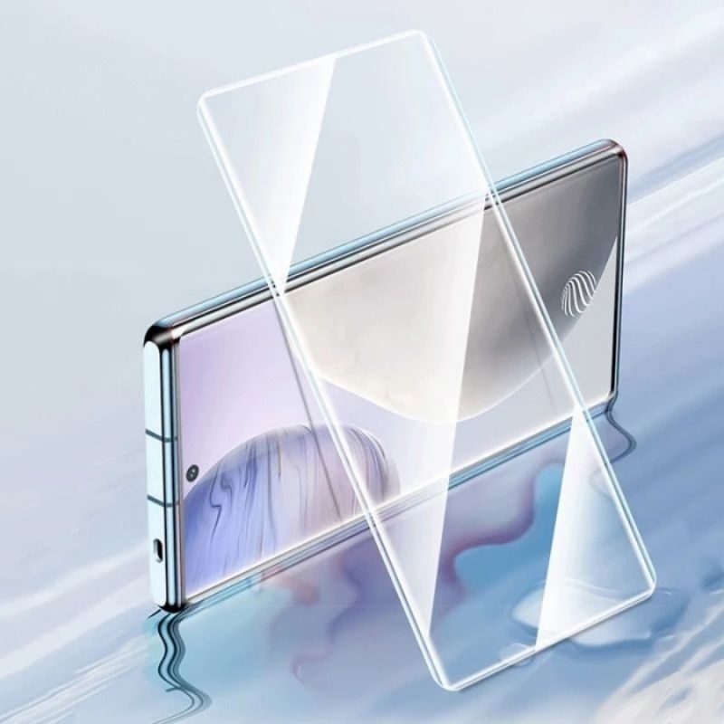 Jual Vivo V40 V30 V29 V27 Pro Tempered Glass UV Light Glue Full Cover Anti Gores Kaca Bening ...
