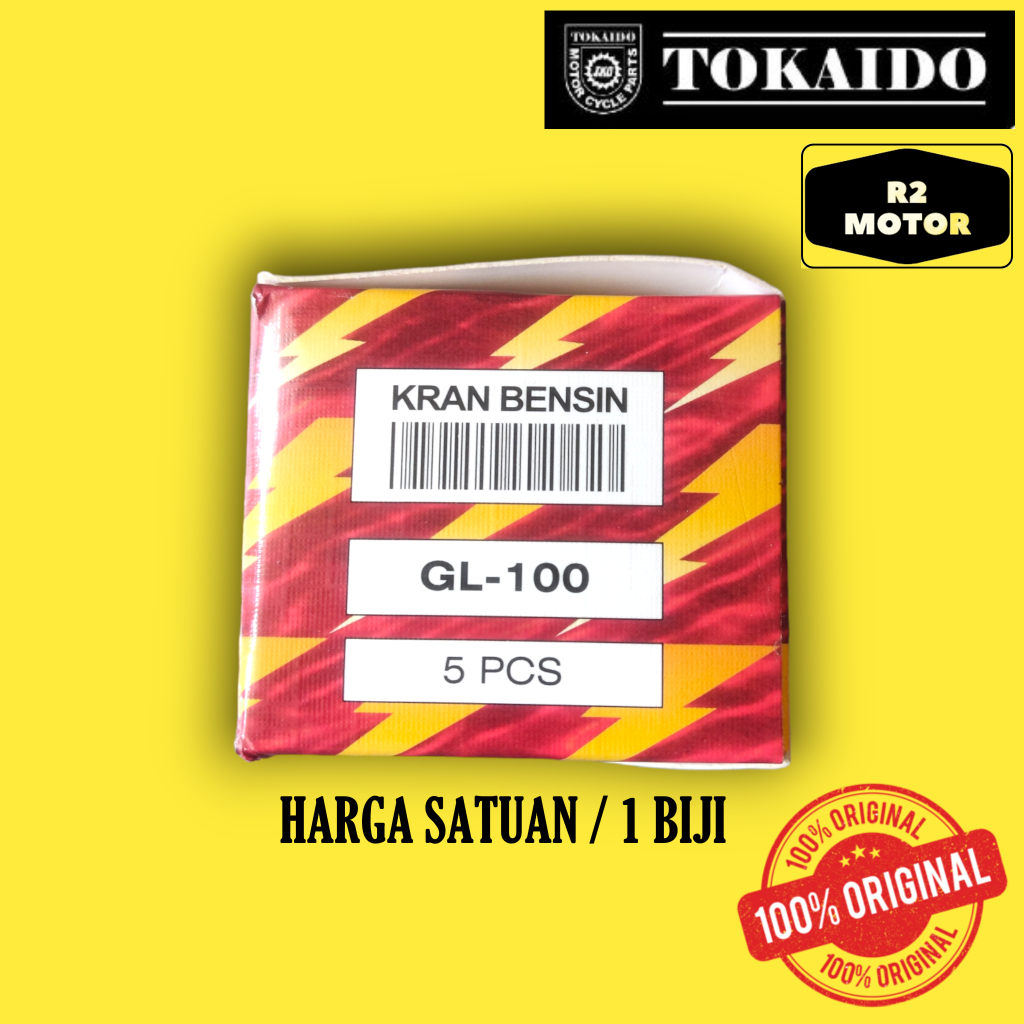 Jual KRAN BENSIN GL100 CB100 WIN GL PRO MAX TOKAIDO KUAT PRESISI ...