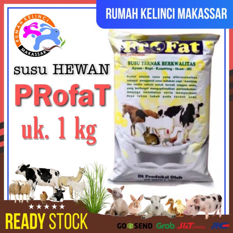 Jual PROFAT PRO FAT Susu Pertumbuhan Ternak Pengganti Susu Induk Hewan ...