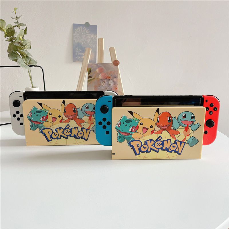 Jual Dock Case Nintendo Switch OLED v2 v1 Casing Pokemon Pikachu ...