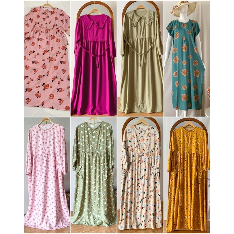 Jual GAMIS DASTER RAYON VISCOSE PREMIUM LD 110 PB 130 ( MURAH ...