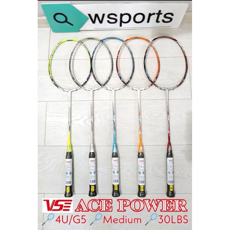 Jual Raket Badminton VSE ACE POWER Original | Shopee Indonesia