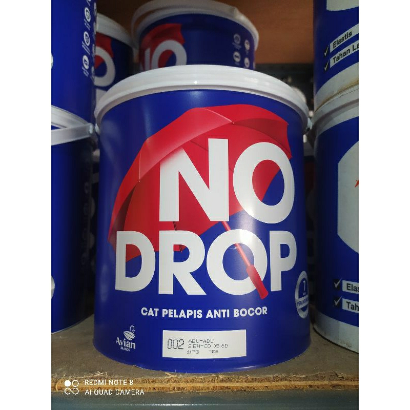Jual Cat Tembok - Cat Pelapis Anti Bocor NO DROP 4 Kg | Shopee Indonesia