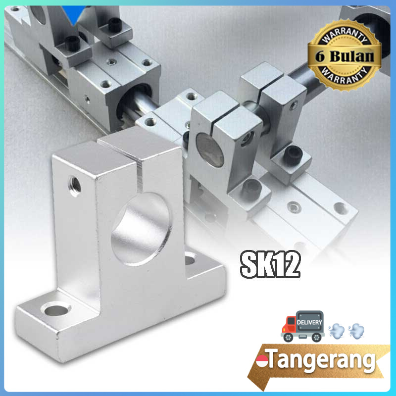 Jual Vertical Axis Bracket Holder Linear SK12 Vertical Bracket Linear ...