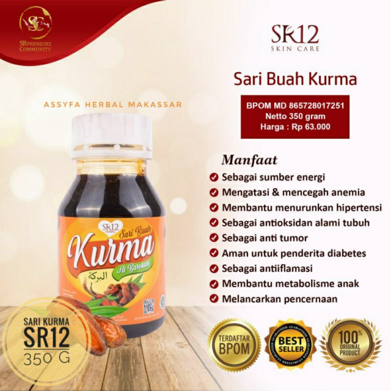Jual Sari Buah Kurma Al - Barokah SR12 350 g | Shopee Indonesia Jual Sari Buah Kurma Al - Barokah SR12 350 g | Shopee Indonesia