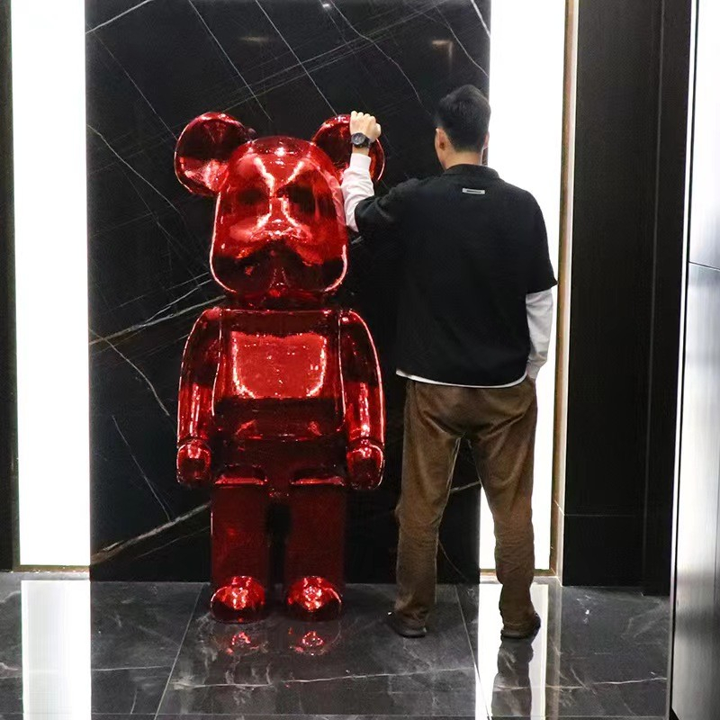 Jual Patung Bearbrick Pajangan Dekorasi 165cm / Kaws Figurine 1453 ...
