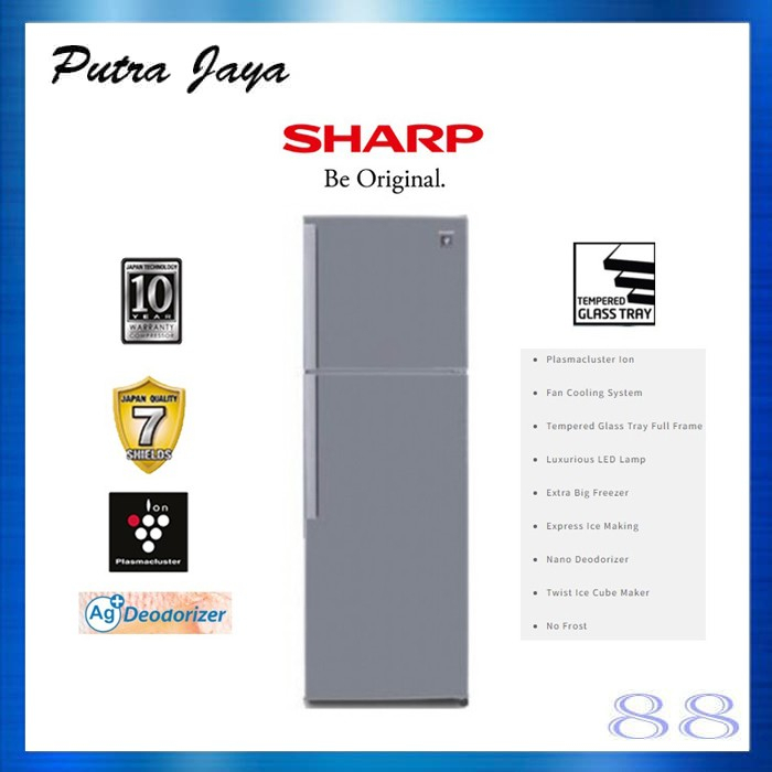 Jual Sharp Kulkas 2 Pintu SJ-420GP-SD / SJ420GPSD / SJ 420 GPSD ...