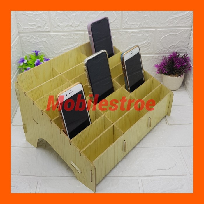 Jual RAK KAYU UNTUK SUSUNAN HANDPHONE / RAK KAYU UNIVERSAL | Shopee ...
