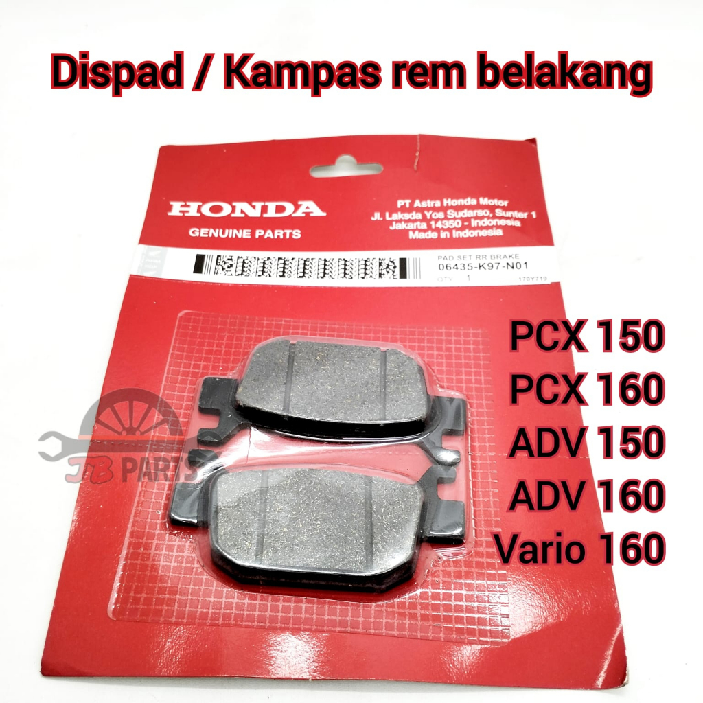 Jual Dispad / kampas belakang PCX 150 160 ADV Vario K97 kualitas sangat ...