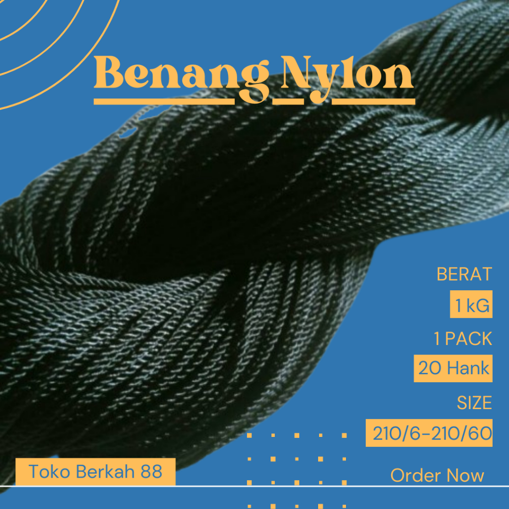 Jual Benang Nylon/ Benang Tukang/ Benang Bangunan/Tali Serba Guna ...