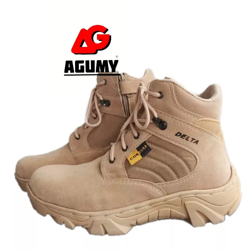 Jual SEPATU DELTA PDL safety UJUNG BESI TACTICAL boots terlaris TNI ...