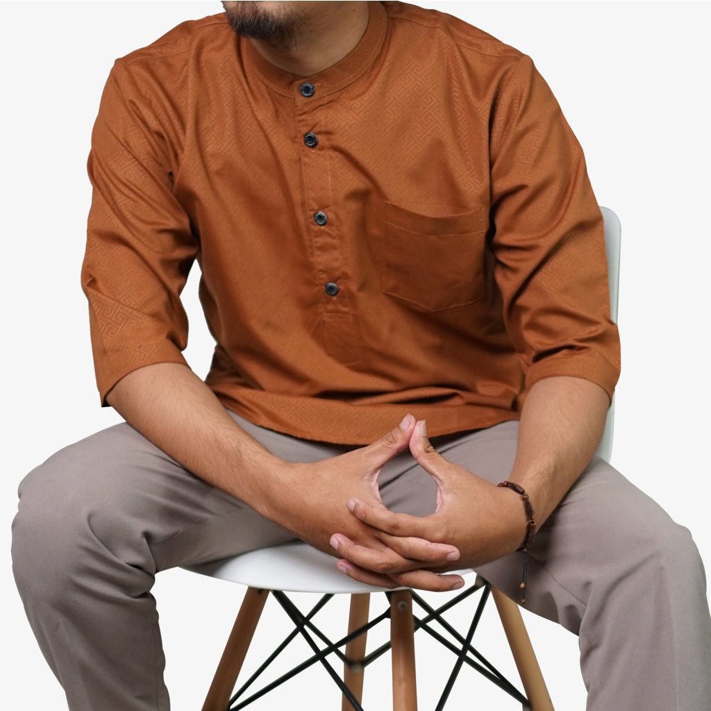 Jual Gamis Pakistan Baju Muslim Pria Model KEMKO Bahan Emboss Premium ...