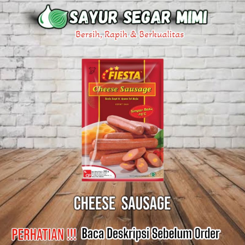 Jual Sosis Fiesta Cheese Sausage 300Gram - Sayur Segar Mimi Palembang ...