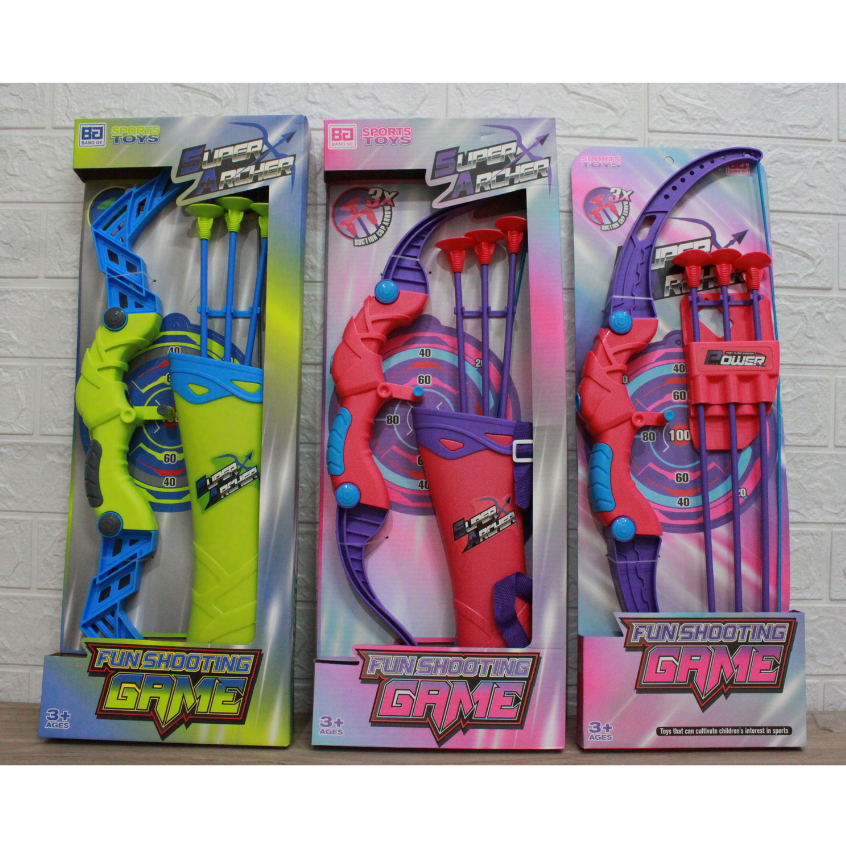 Jual Mainan Anak Panah , Mainan Anak Archer Fun Shooting Game | Shopee ...