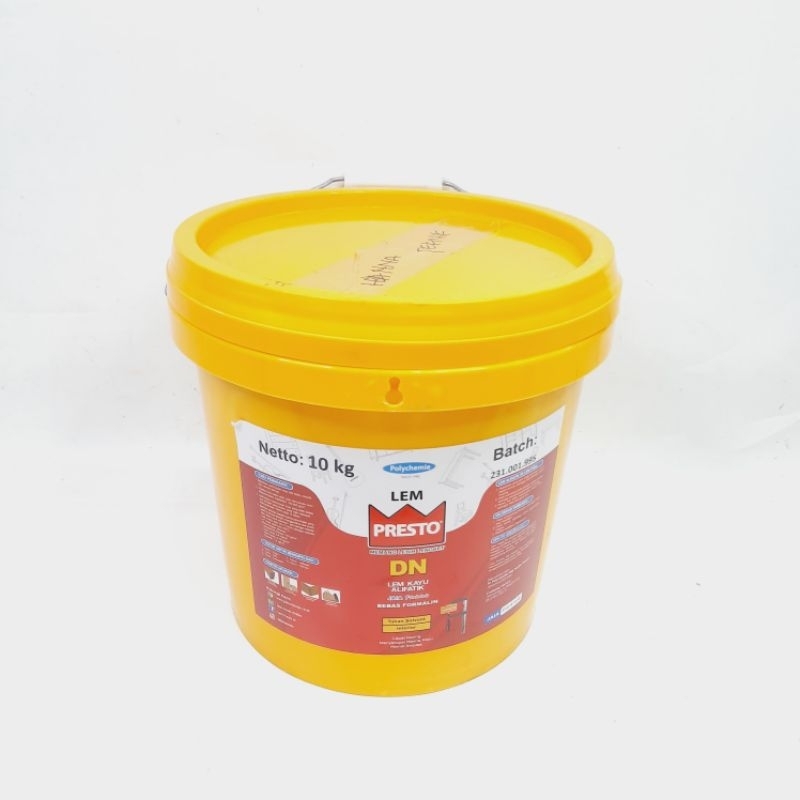 Jual Lem Kayu Aliphatic DN 10 KG PRESTO | Shopee Indonesia