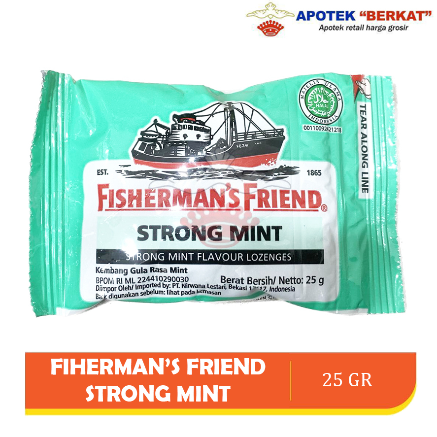 Jual Permen Fisherman's Friend Original 25 gram Aneka Rasa Fishermen ...