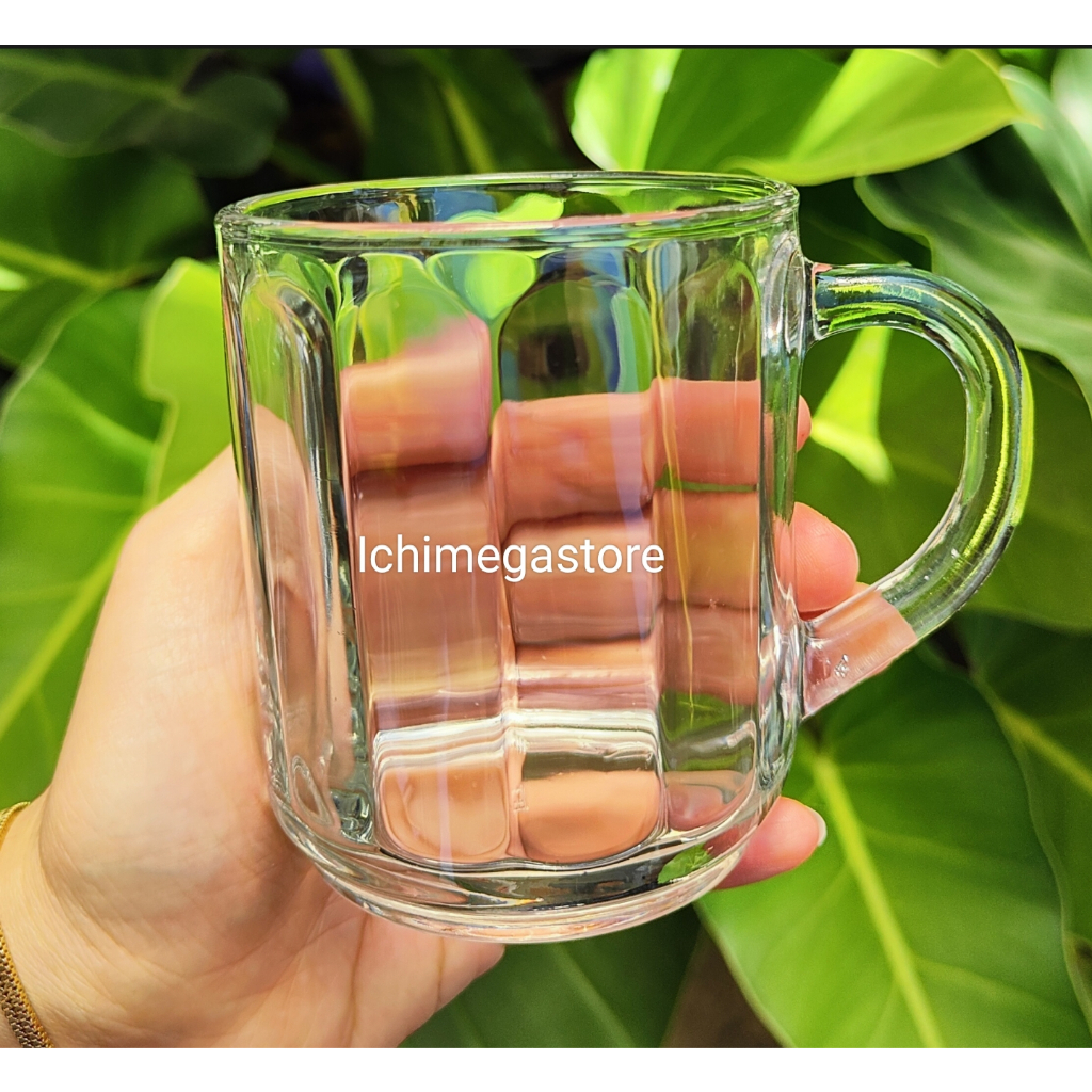 Jual Gelas Mug Kaca 235 ml Bening M9 | Shopee Indonesia
