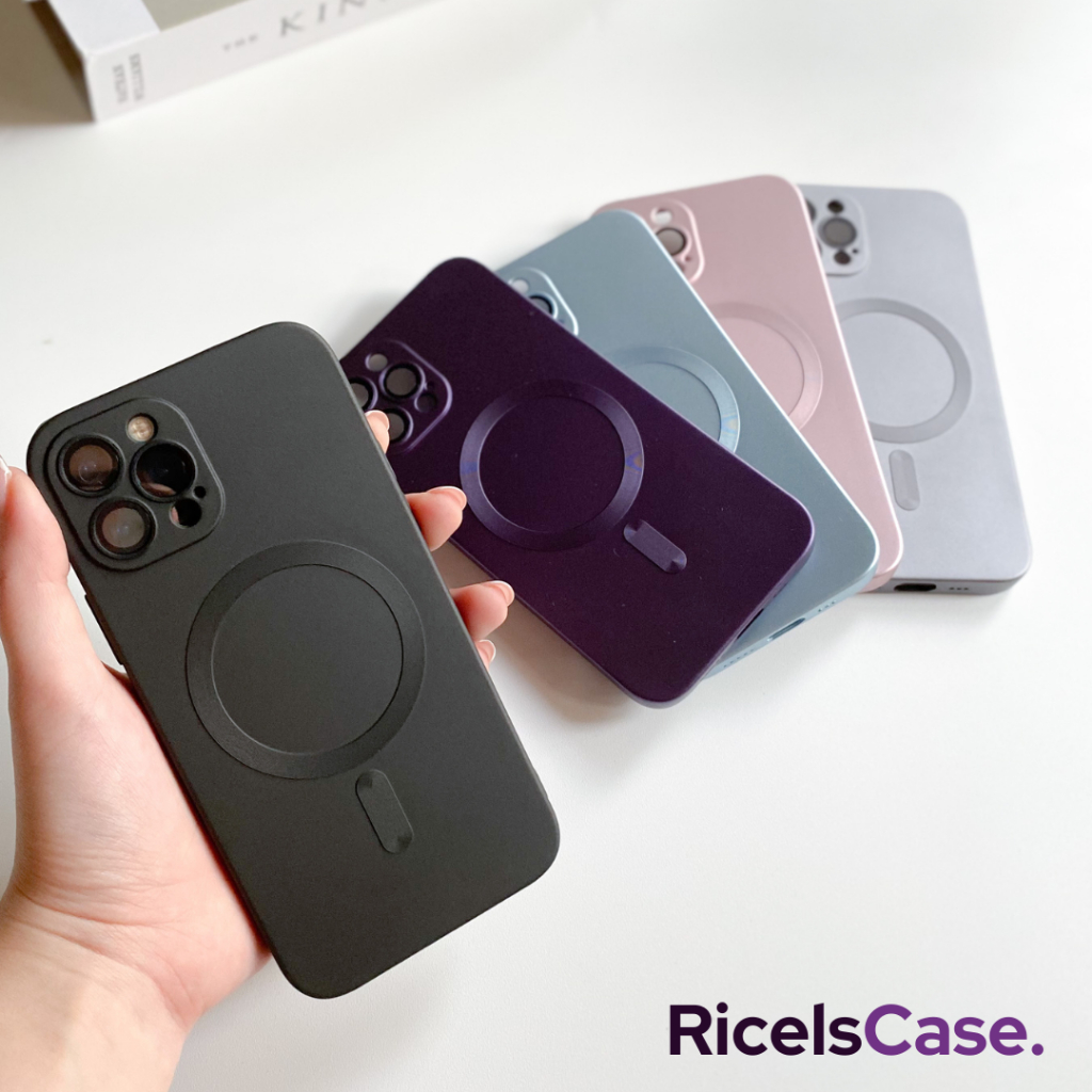 Jual [2/2] Super Flex Matte Metallic iPhone Case with MagSafe Lens ...