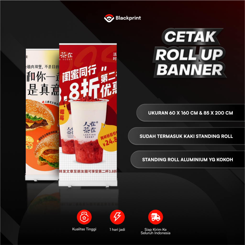 Jual Roll Up Banner / Cetak Roll Up Banner | Shopee Indonesia