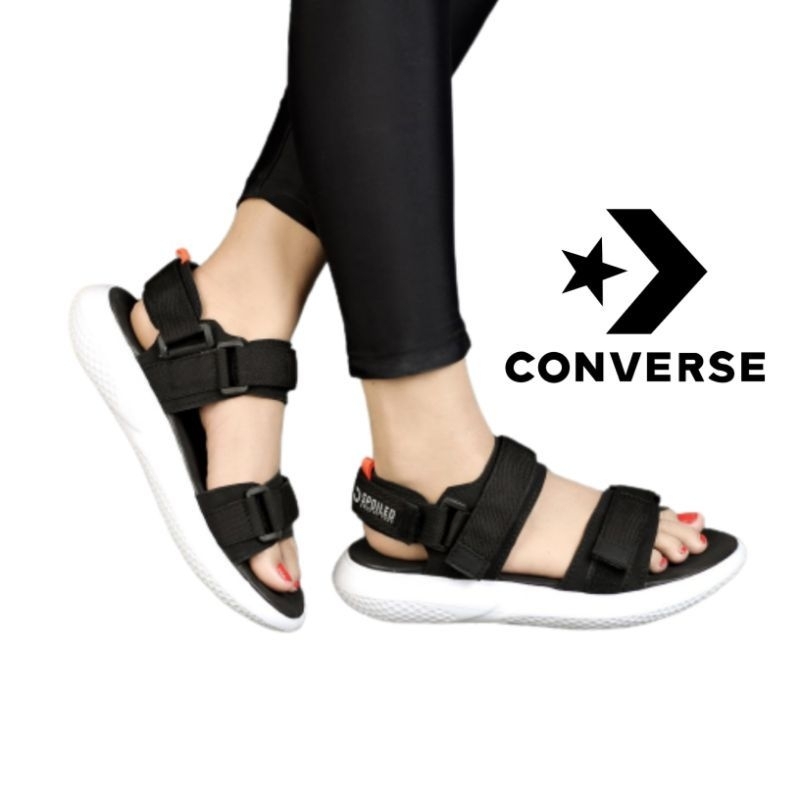Jual Convers-Fuji Yama 02 Fuji Sakura Black White Sandal Tali Gunung ...
