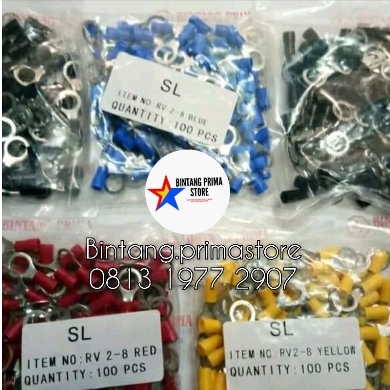 Jual Kabel Skun Ring / Sepatu Kabel / Scun Cable Ring + Vynil 2 - 8 mm ...