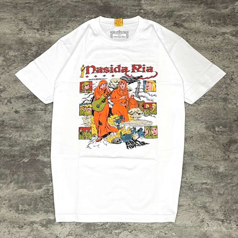 Jual Nasida Ria - Bom Nuklir Tshirt - White | Original Merchandise ...