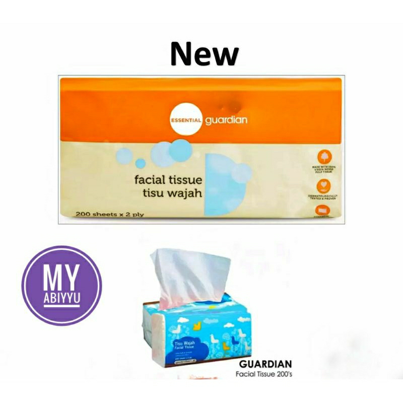 Jual GUARDIAN FACIAL TISSUE 200'S | Shopee Indonesia
