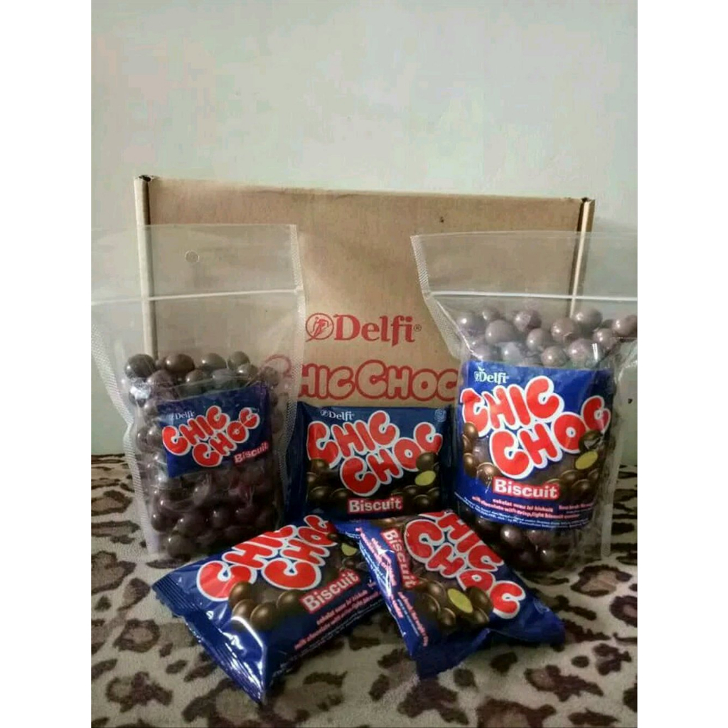 Jual ChicChoc Coklat Delfi Original Chic Choc Cokelat Kiloan 250 gram ...