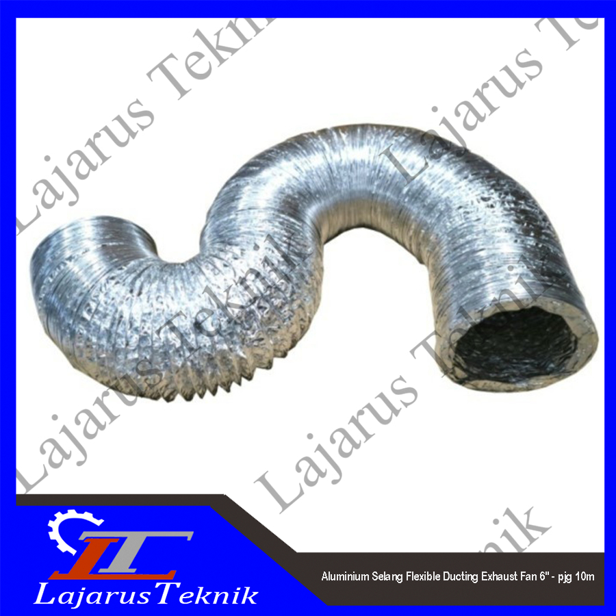 Jual Aluminium Selang Flexible Ducting Exhaust Fan 6" - pjg 10m ...