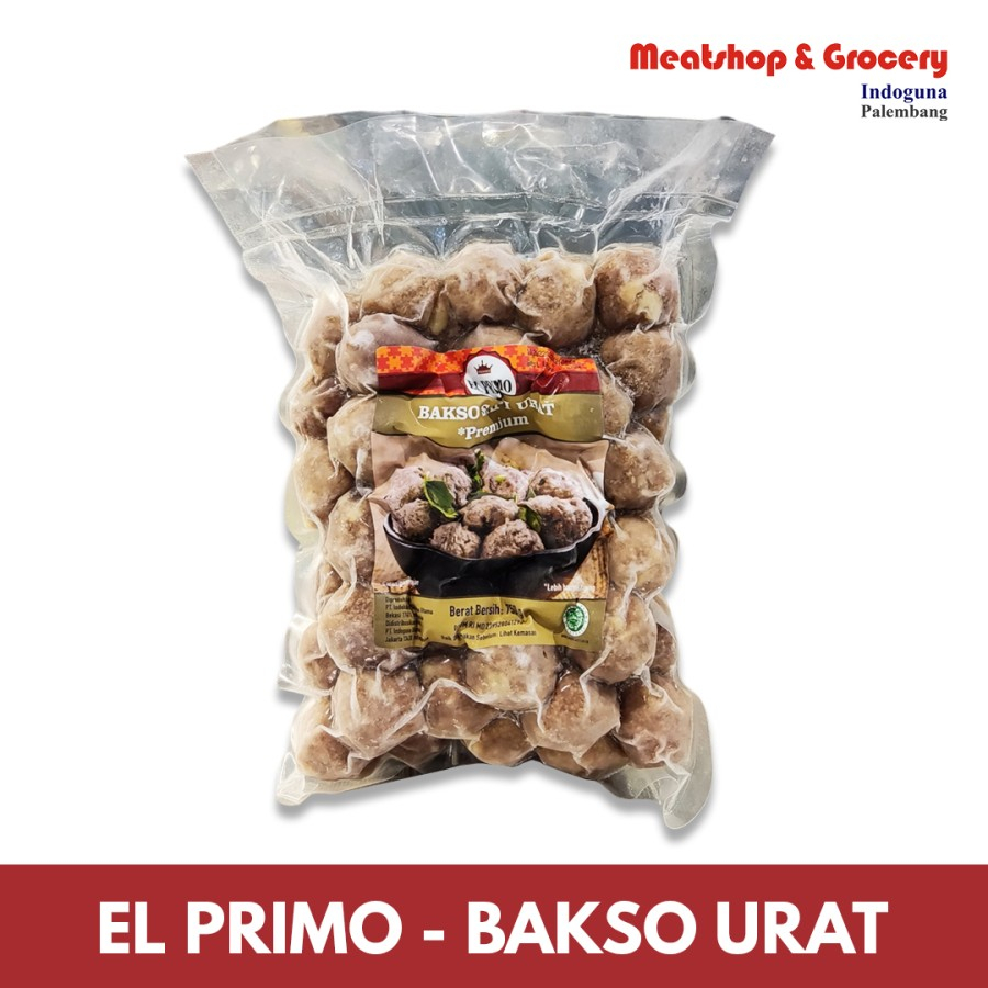 Jual Bakso Urat El Primo Meatball 750gr | Bakso Sapi Urat | Meatshop ...