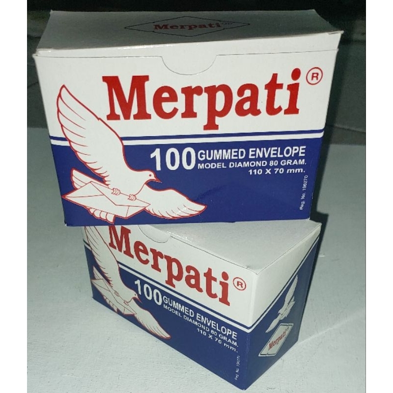 Jual AMPLOP BIRU MERPATI KECIL UK 110 X 70 MM | Shopee Indonesia