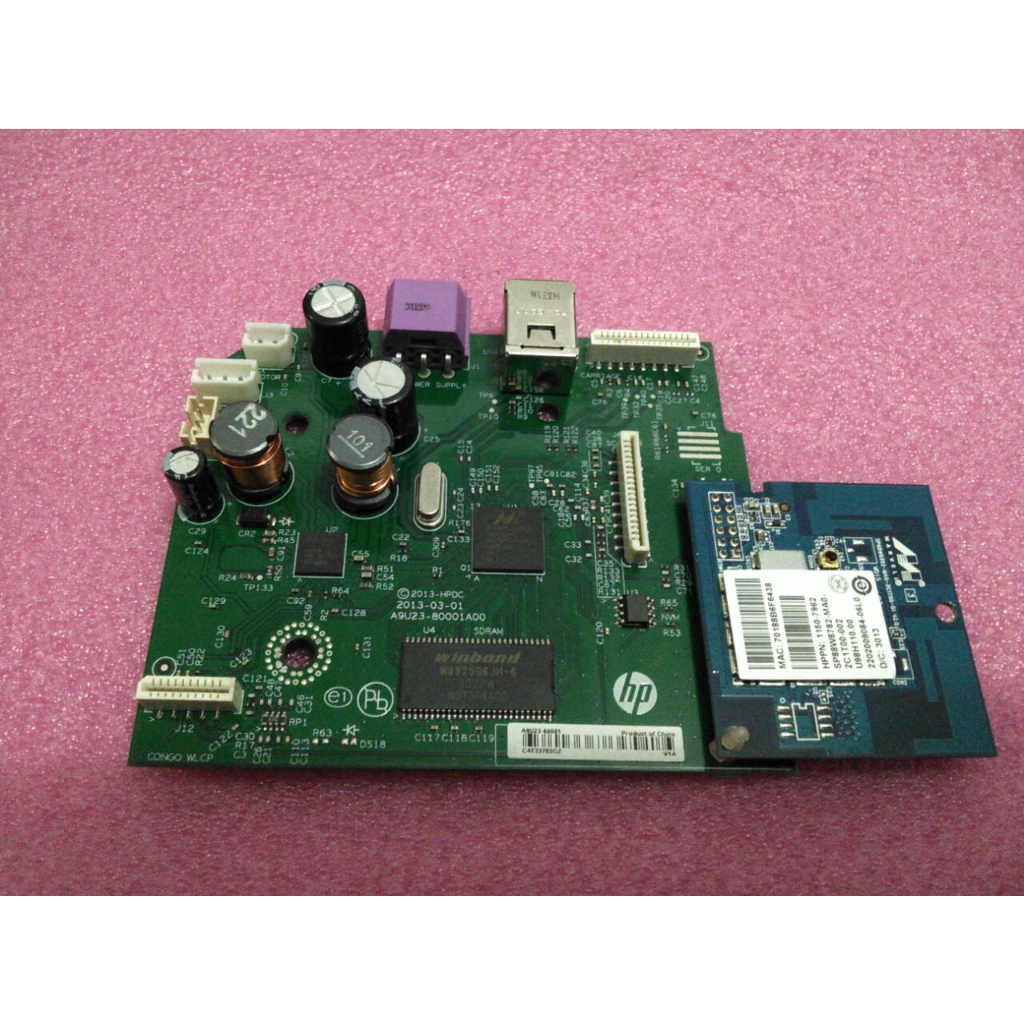 Jual Mainboard HP Deskjet 2775 / 2776 Wifi MotherBoard HP Deskjet Ink ...