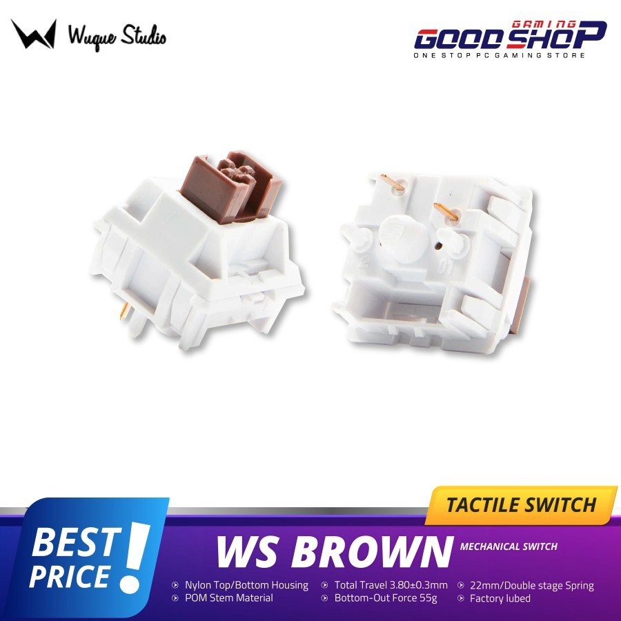 Jual Wuque WS BROWN SWITCH | Shopee Indonesia