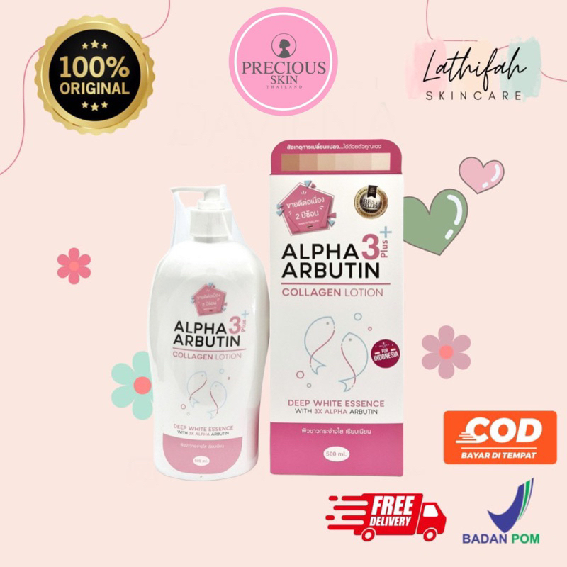 Jual PRECIOUS SKIN ALPHA ARBUTIN 3+++ LOTION 500ml | precious skin ...