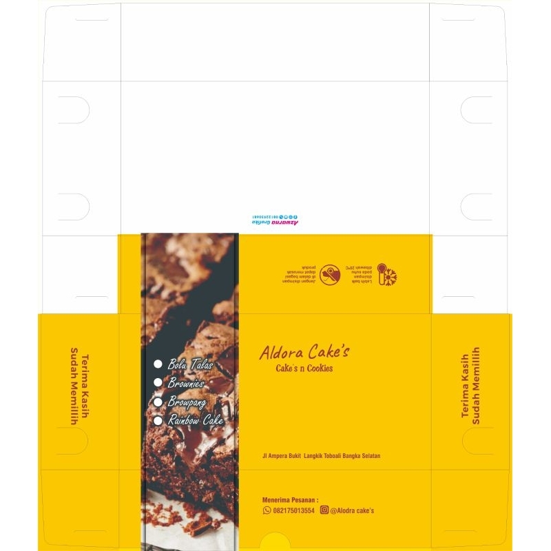 Jual dus custom/ merk sendiri | Shopee Indonesia