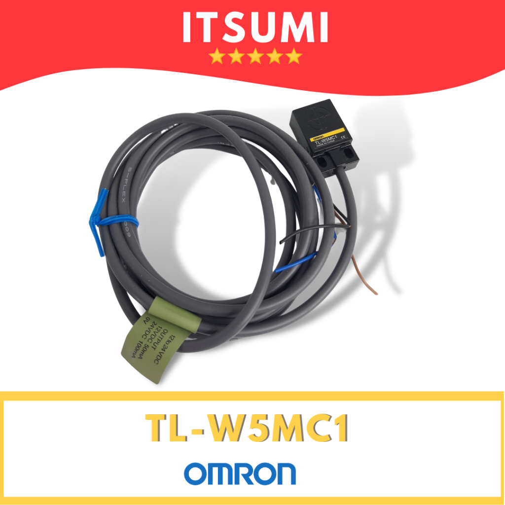 Jual Omron TL-W5MC1 Flat Inductive Proximity Sensor | Shopee Indonesia